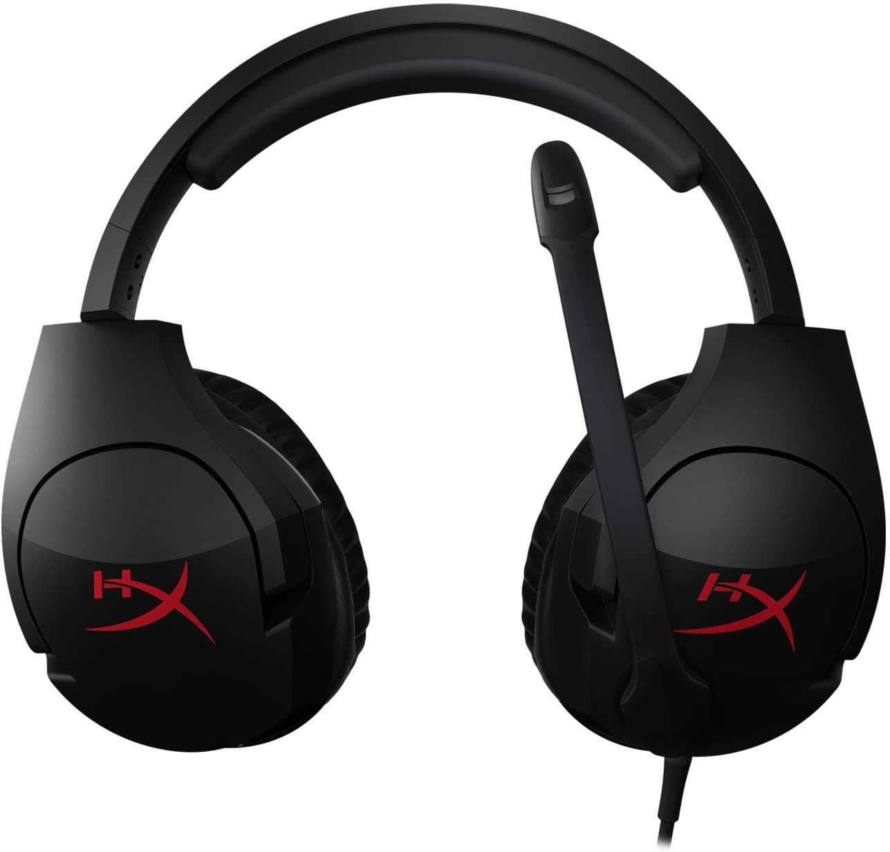 HYPERX Cloud Stinger Gaming Headset - Lightweight Design - Flip to Mute Mic - Memory Foam Ear Pads - Built in Volume Controls - Works PC, PS4, PS4 Pro, Xbox One, Xbox One S (HX-HSCS-BK/NA) (Renewed)