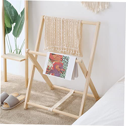 Veemoon Clothes Organizer Rack 1pc Simple Hanger Clothes Organizer Rack Modern Garment Rack Clothes Rack Storage Holder Clothing Solid Wood Wooden Garment Rack Clothes Rack