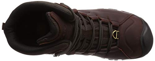 KEEN mens Targhee Lace High Polar Waterproof Insulated Snow Boots, Cocoa/Mulch, 10.5 US