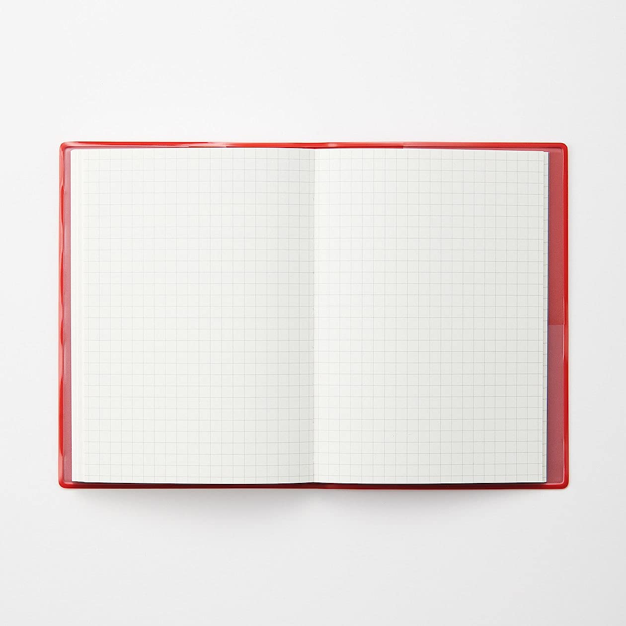 MUJI Monthly/Weekly Schedule Book 2022 A6 Size Red Beginning December 2021 Polyvinyl Chloride Cover Planner Scheduler