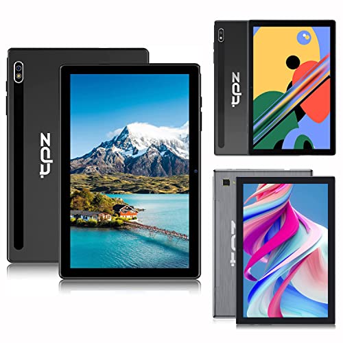 TPZ Tablet 10.1 inch, Android 10.0 Tablets, 32GB ROM, 128GB Expansion, Wi-Fi, Google Certified, HD Large Touchscreen, Front+Rear Camera, Bluetooth, 6000mAh - 3PCS