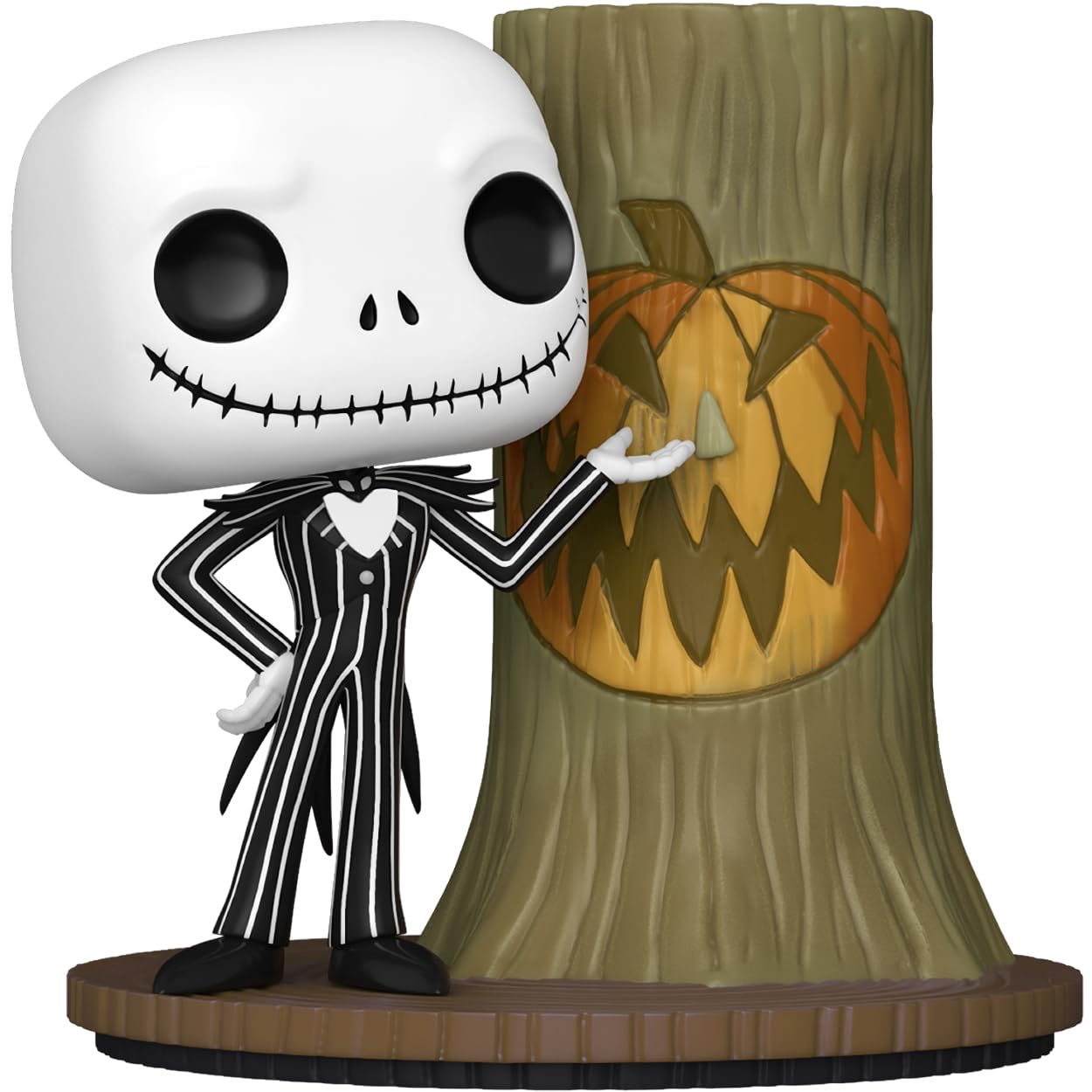 Jack Skellingto n with Halloween Door: P o p ! Deluxe Vinyl Figurine Bundle with 1 Compatible Protector (1361-72311 - B)