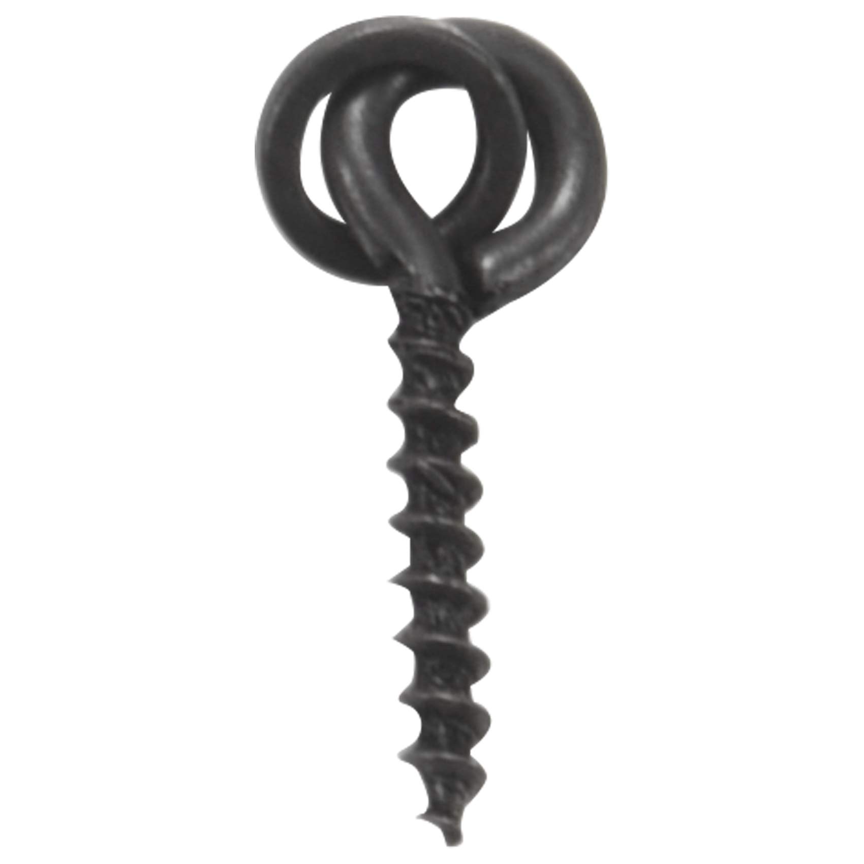 Pockety 50pcs Fishing Boilie Screw with Solid Ring Bait Tool Chod Rigs Fishing Hair Tackle Accessory
