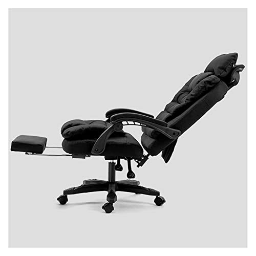ZHAOLEI Computer Chair Home Fabric Leisure Boss Chair Washable Office Chair Swivel Lift Chairs Massage Recliner