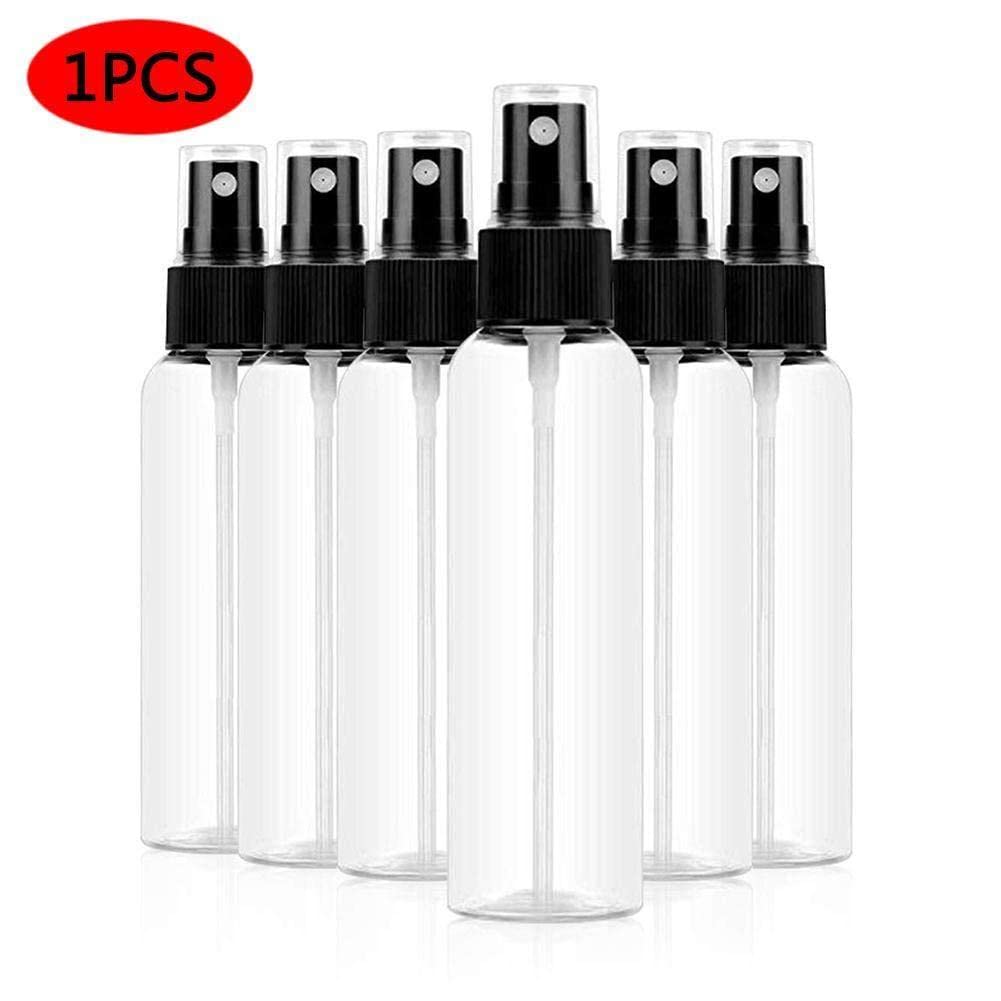 Transparent Empty Spray Bottles Portable Plastic Refillable Container Empty Cosmetic Container 50ml/60ml/75ml/80ml/100ml/120ml