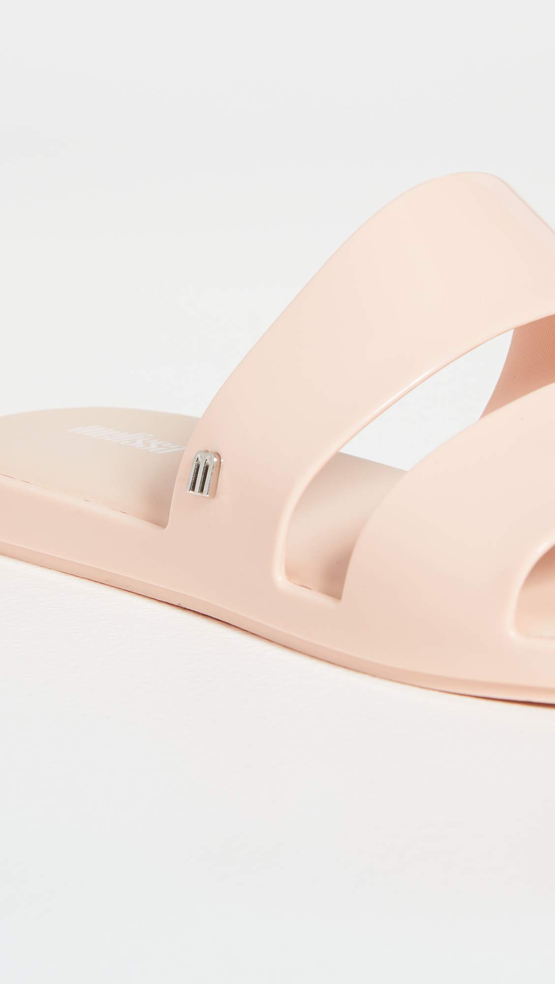Melissa Women's Color Pop Slides, Pink, 7 Medium US
