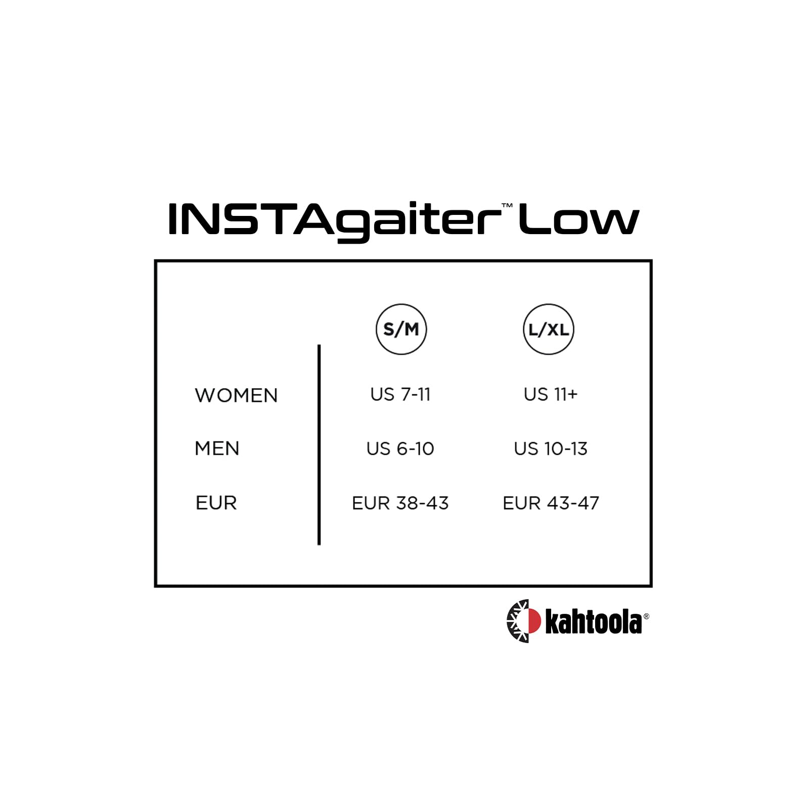 Kahtoola INSTAgaiter Low (Blue, L/XL)