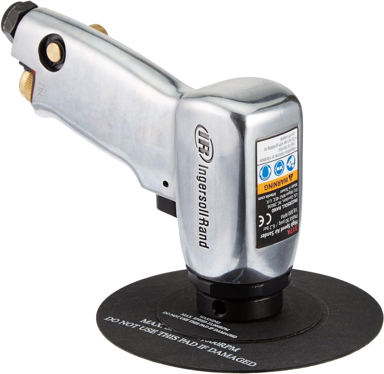 Ingersoll Rand 317A Heavy Duty 5-Inch High Speed Pnuematic Sander