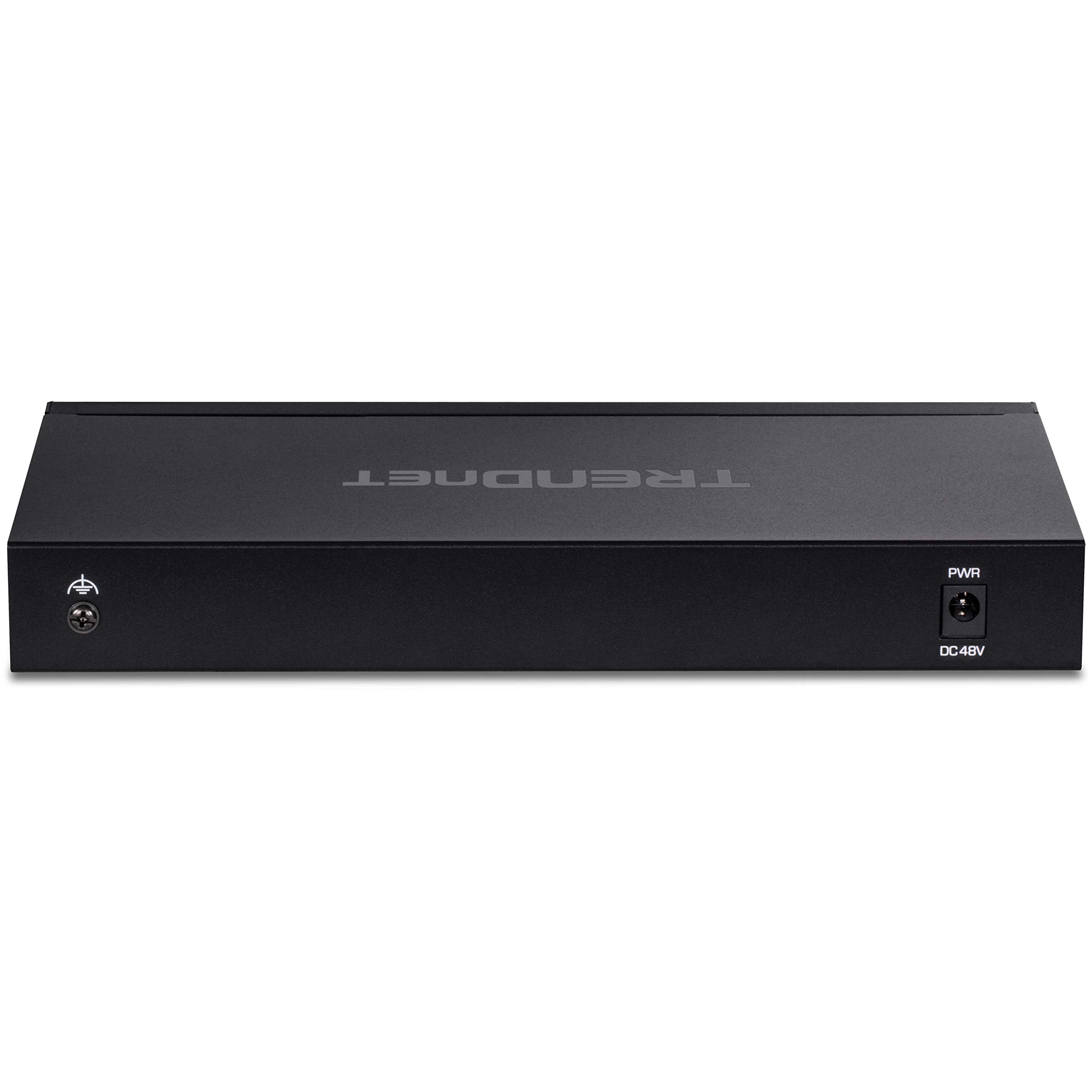 TRENDnet 10-Port Unmanaged Gigabit PoE+ Switch, Black, TE-GP102 (Renewed)