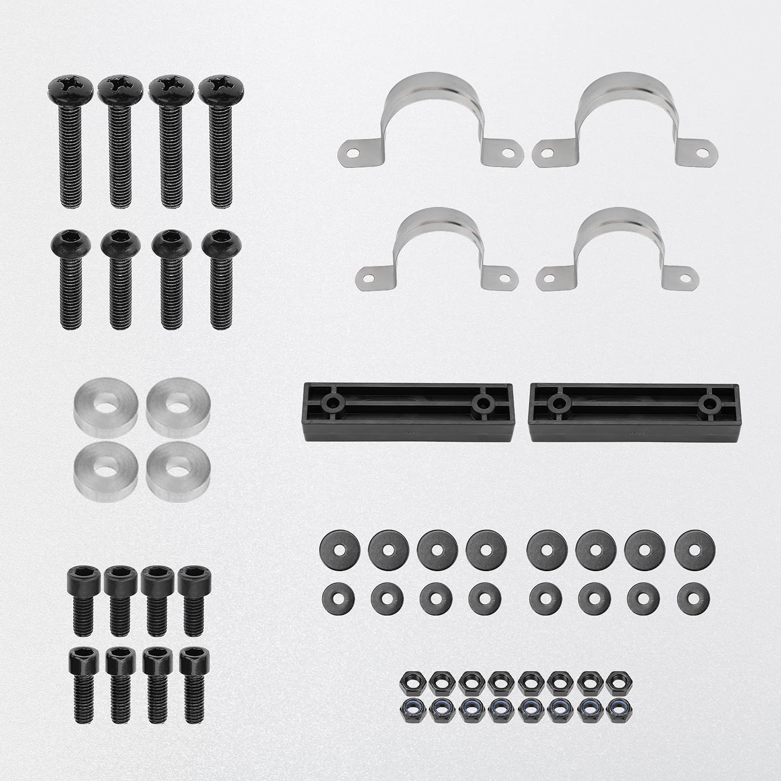 Kemimoto Mule 600 610 Roof Compatible with Kawasaki Mule 610 600 4X4 SX 4X4 2005-2022 Plastic Roof Top, Replace OEM #KAF600-005B