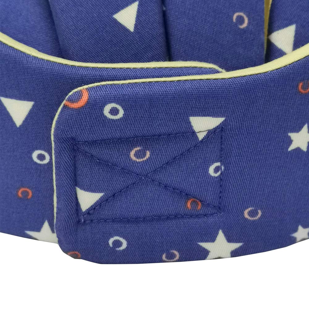 Huifen Baby Helmet, Children Infant Toddler Adjustable Infant Helmet Learning to Walk Playing Baby Helmet for Crawling Walking (Starry Blue)