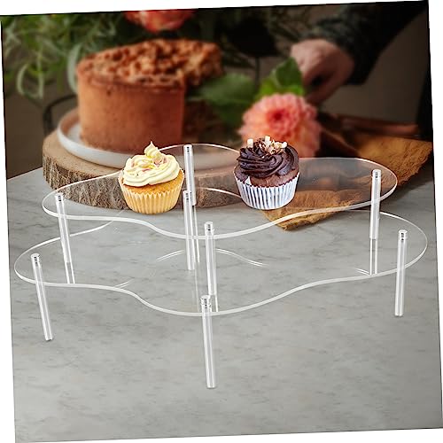 IFANLANDOR 1 Set Dessert Stands Treat Stands for Dessert Table Decorative Frame 7c Acrylic Cake