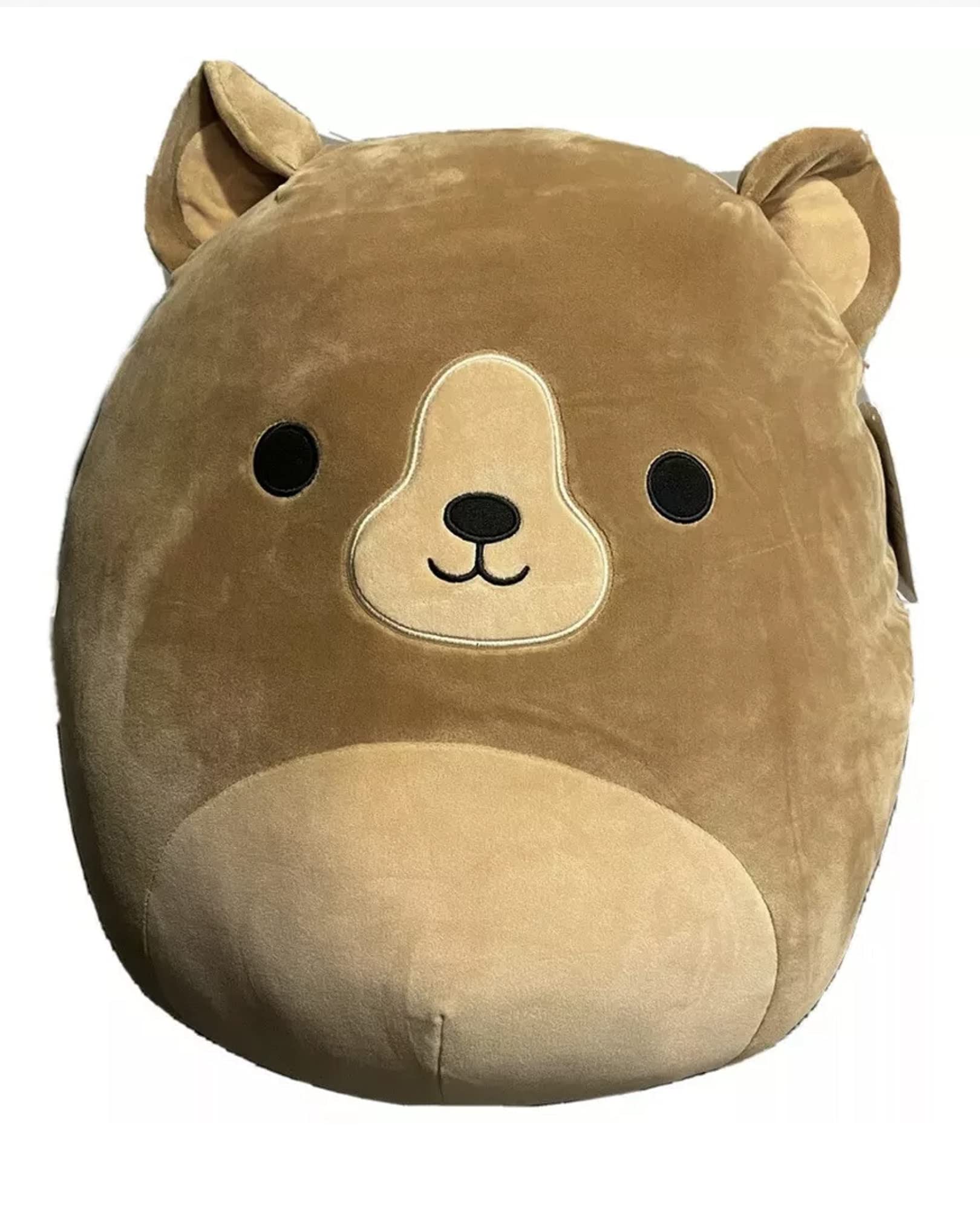 KellyToy Squishmallows 16” Baron The Brown Teddy Bear Plush Stuffed Animal Toy