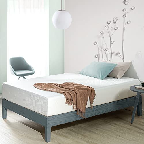 Zinus 10 Inch Green Tea Fresca Memory Foam Mattress/CertiPUR-US Certified/Bed-in-a-Box/Pressure Relieving/Made in USA, Full
