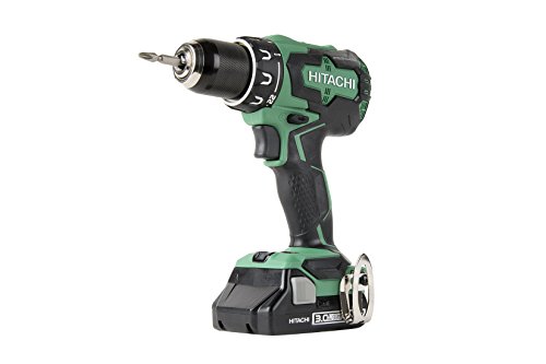 Hitachi DS18DBFL2S 18V Cordless Lithium Ion Brushless High Torque Driver Drill (Includes One 3.0Ah Compact Battery)