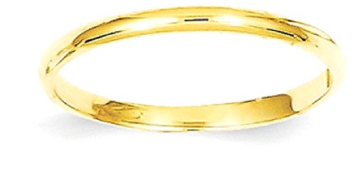 IceCarats 14K Yellow Gold Ring Size 3