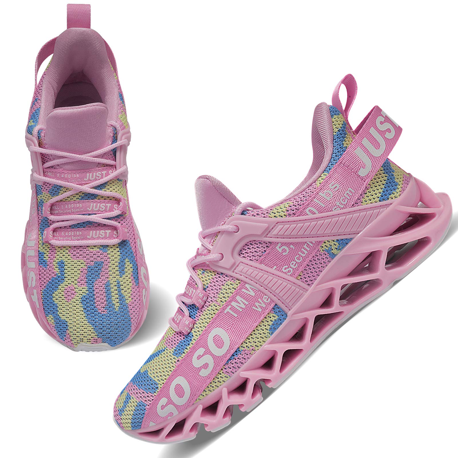JointlyCreating Walking Shoes for Women Casual Lace Up Lightweight Tennis Running Shoes
