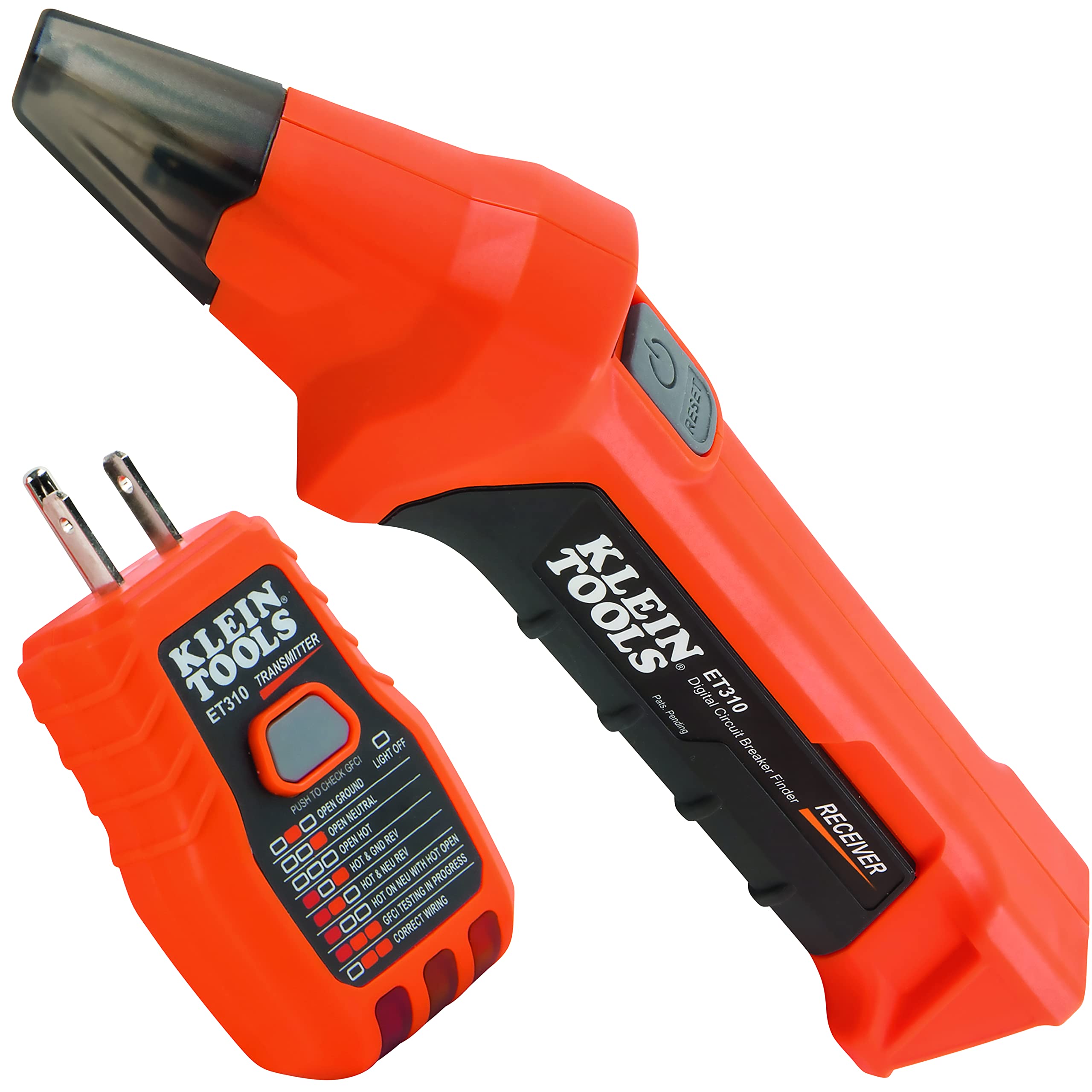 Klein Tools Digital Circuit Breaker Finder with GFCI Outlet Tester ET310 & Tools 69401 Multimeter Carrying Case
