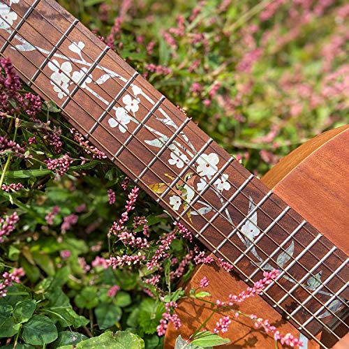 Inlay Sticker Fret Markers for Guitars - Tree of Life w/Hummingbird, FT-055TL-HM