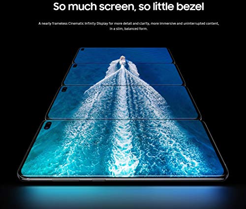 Samsung Galaxy S10+, 128GB, Prism Blue - Verizon (Renewed)