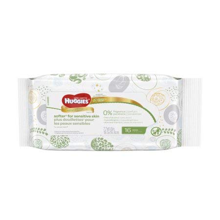 Huggies Natural Care Refreshing Baby Wipes, Scented, 48 Count (Pack of 6) (288 Wipes Total)
