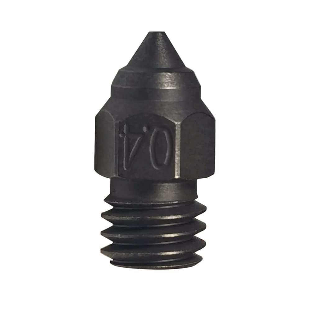 High Temperature Hardened Steel CR6 SE MK Nozzle 0.4mm Compatible with Creality Ender 3 S1 Sprite Extruder Pro /Ender3 V2 / Pro/Neo Series, CR-6 MAX Ender 5 Plus CR10 / Neptune 3 Pro 3D Printer
