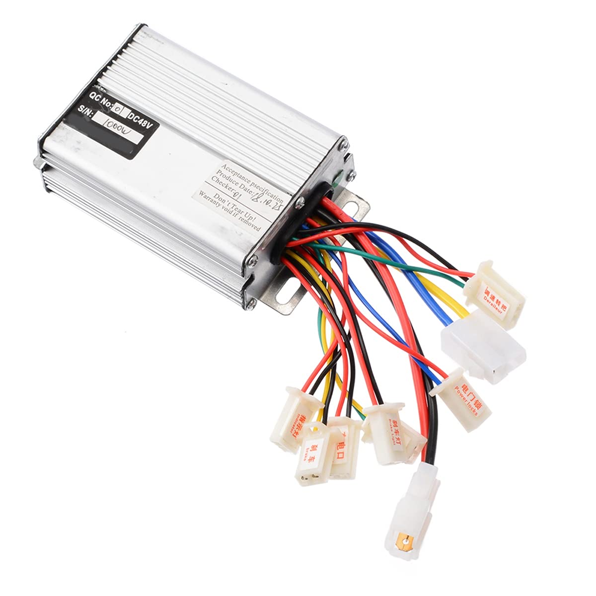LIZZOT 48V 1000W Brushed Controller Electric Bicycle E-Bike Scooter Motor Brush Speed Controller for Bicycle E-Bike Accessories