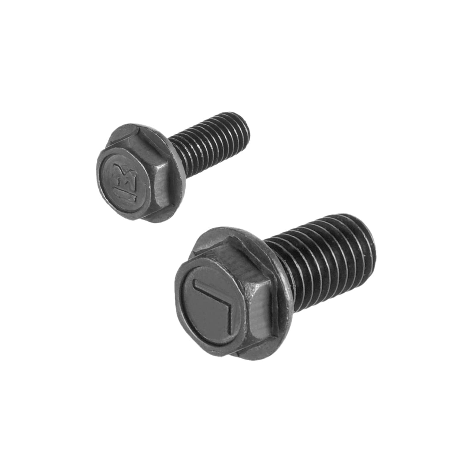 uxcell M6x17mm M8x16mm Hex Flange Bolts Left Hand Thread 8.8 Grade Carbon Steel 8pcs