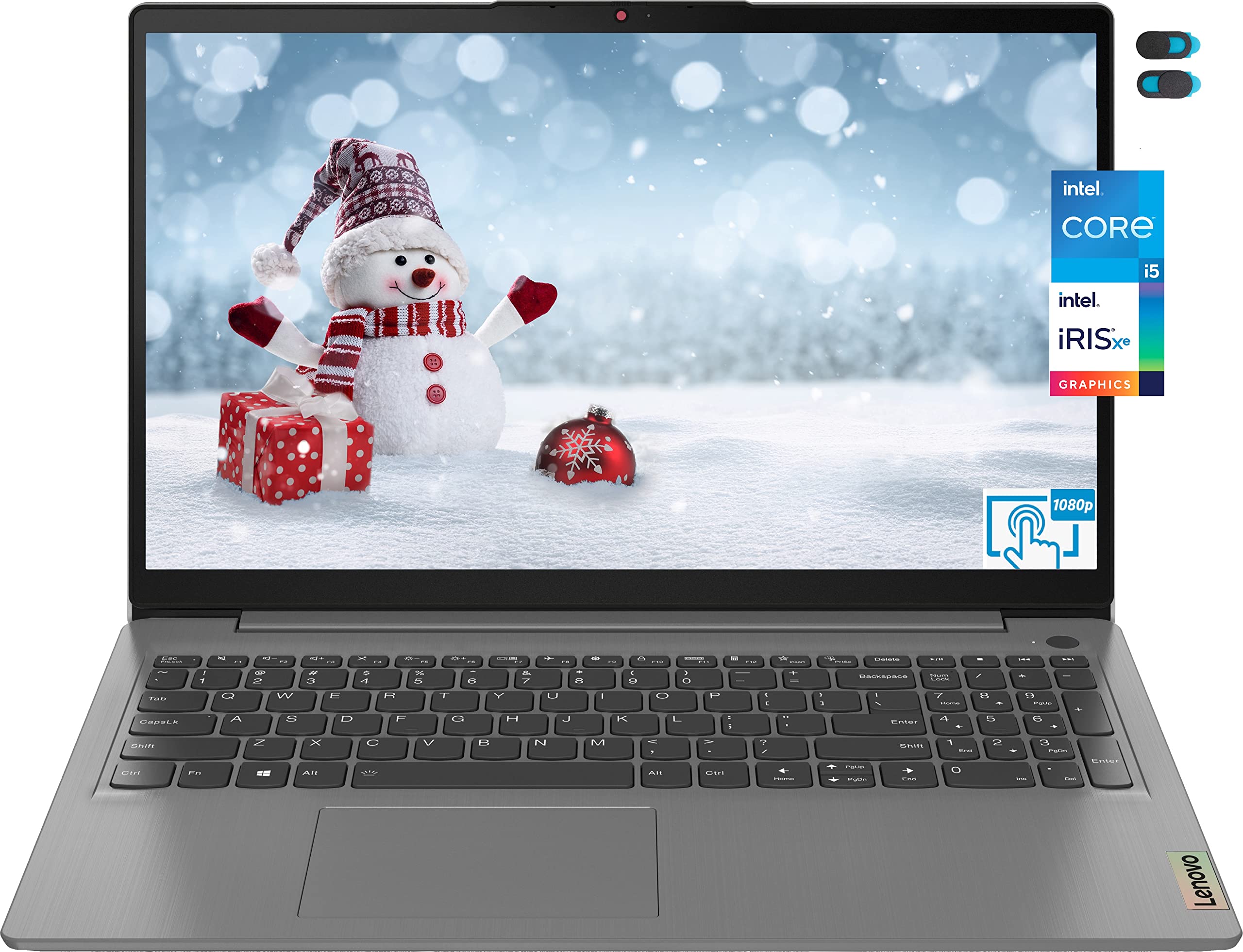 Lenovo 15 Touchscreen Business Laptop, 15.6" Full HD Touch Screen, Intel Quad-Core i5 11th Gen i5-1135G7, 12GB RAM, 256GB SSD Storage, Backlit Keyboard, WiFi 6, Windows 11, YSC Accesory