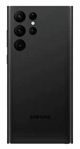 Samsung Galaxy S22 Ultra S9080 5G 512GB 12GB RAM Factory Unlocked (GSM Only | No CDMA - not Compatible with Verizon/Sprint) Global Version - Phantom Black (Renewed)