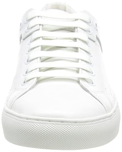 HUGO Men's Futurism_Tenn_lt Sneakers, White White 100, 10