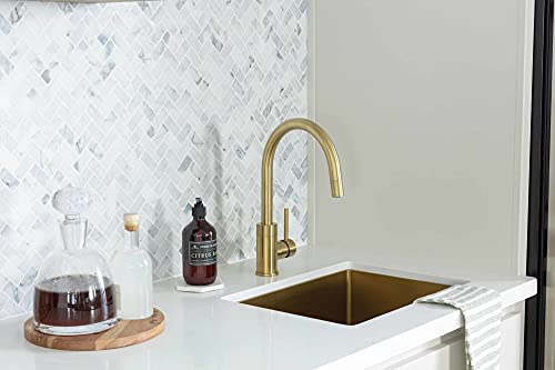 Miseno MNO003LFB Miseno MK003 Mia Bar & Prep Faucet with Single Function Pull-Down Spray Head