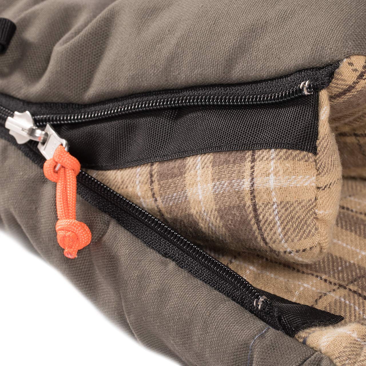 Kodiak Canvas Z Top Sleeping Bag: 0°F, XLT (Extra Large Tall)