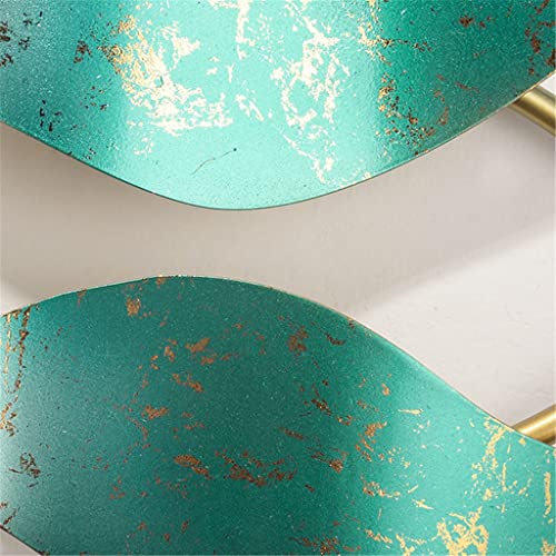 XDCHLK Creative Wall Hook Bathroom Coat Storage Rack Entrance Metal Shelf Door Key Hanger