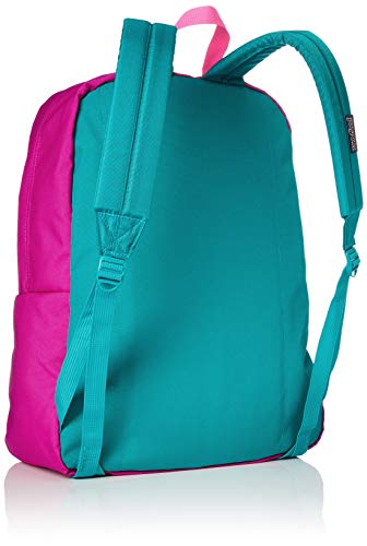 JanSport Exposed Backpack - Neon Purple/Ultra Pink