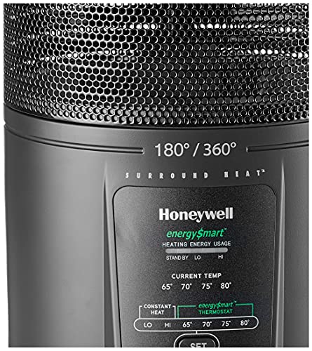Honeywell EnergySmart Ceramic Surround Whole Room Heater - Black