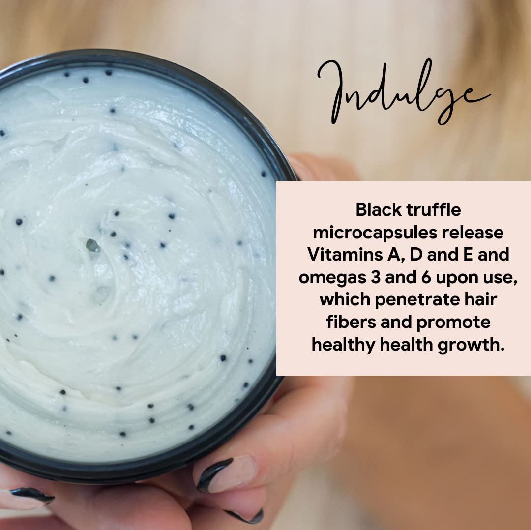 TruffLuv Indulge Collection Truffle Clarifying Shampoo & Hydrating Strengthening Mask with Black Truffle Extract, 8.45 Fl Oz Duo, Paraben & Sulfate Free
