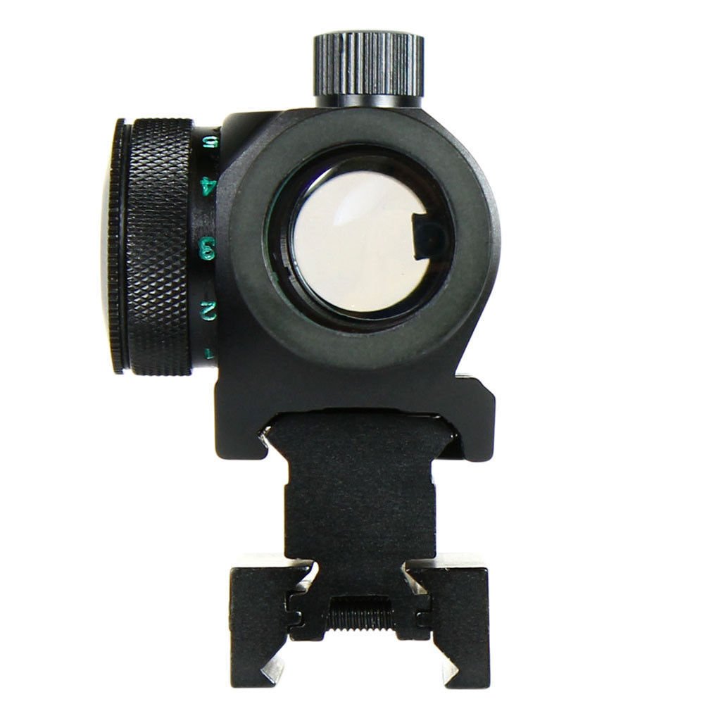 Higoo® Tactical Reflex Red/Green Dot Sight Holographic Scope with High Profile Mount fit 20mm Picatinny/Waver Rail or 11mm 11mm Dovetail
