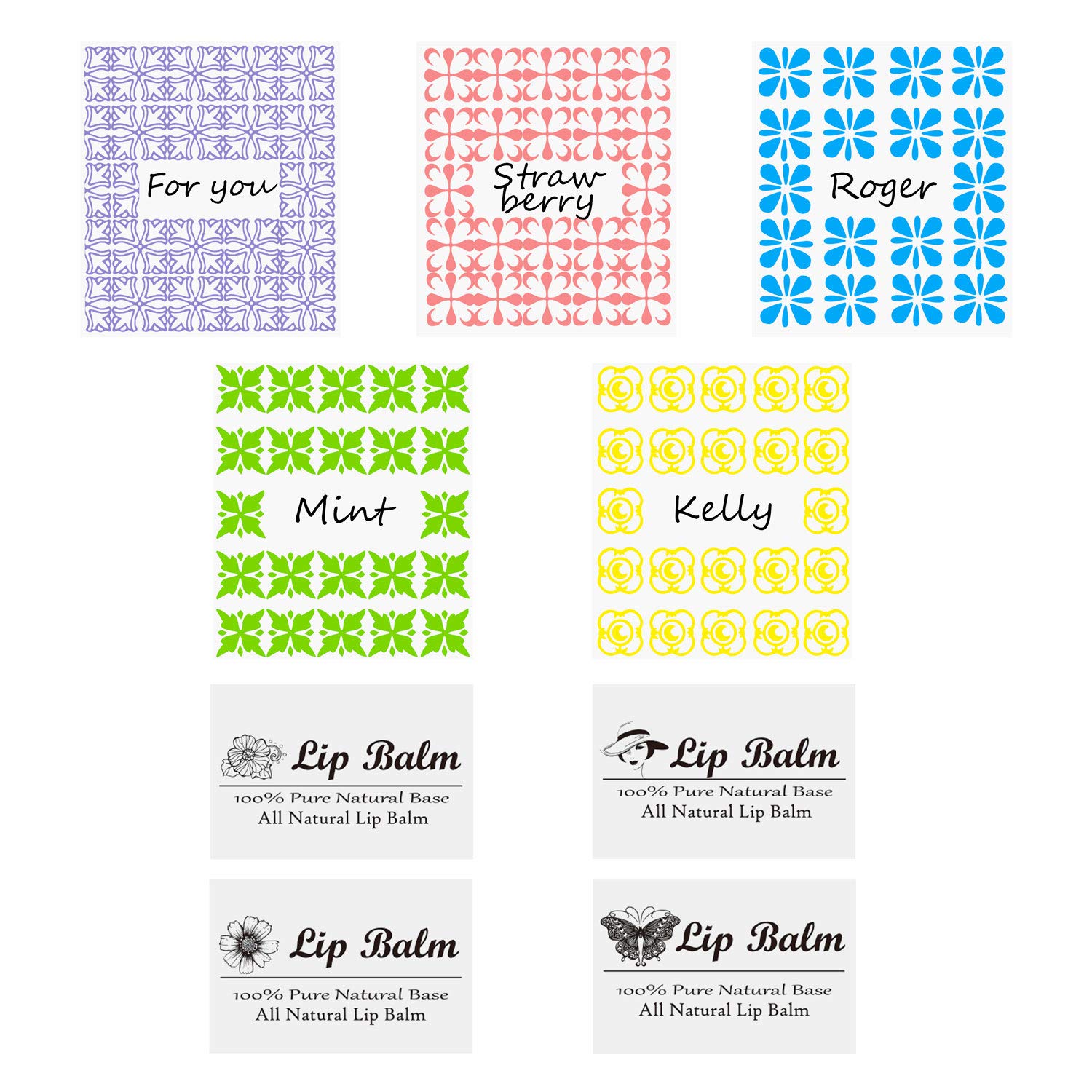 Kare & Kind Lip Balm Filling Tray and Spatula Set - Fast and Easy to Use - Just Pour & Spread - Instantly Fills 50 Lip Balm Containers (sold separately) (Lip Balm Crafting Kit (Purple))