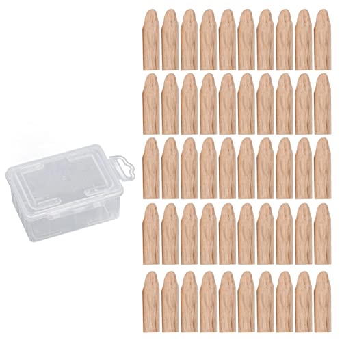 Wooden Holes Jig Kit, Smoothly Surfaces Odourless Pocket Hole Plug Set for DIY(Oak)
