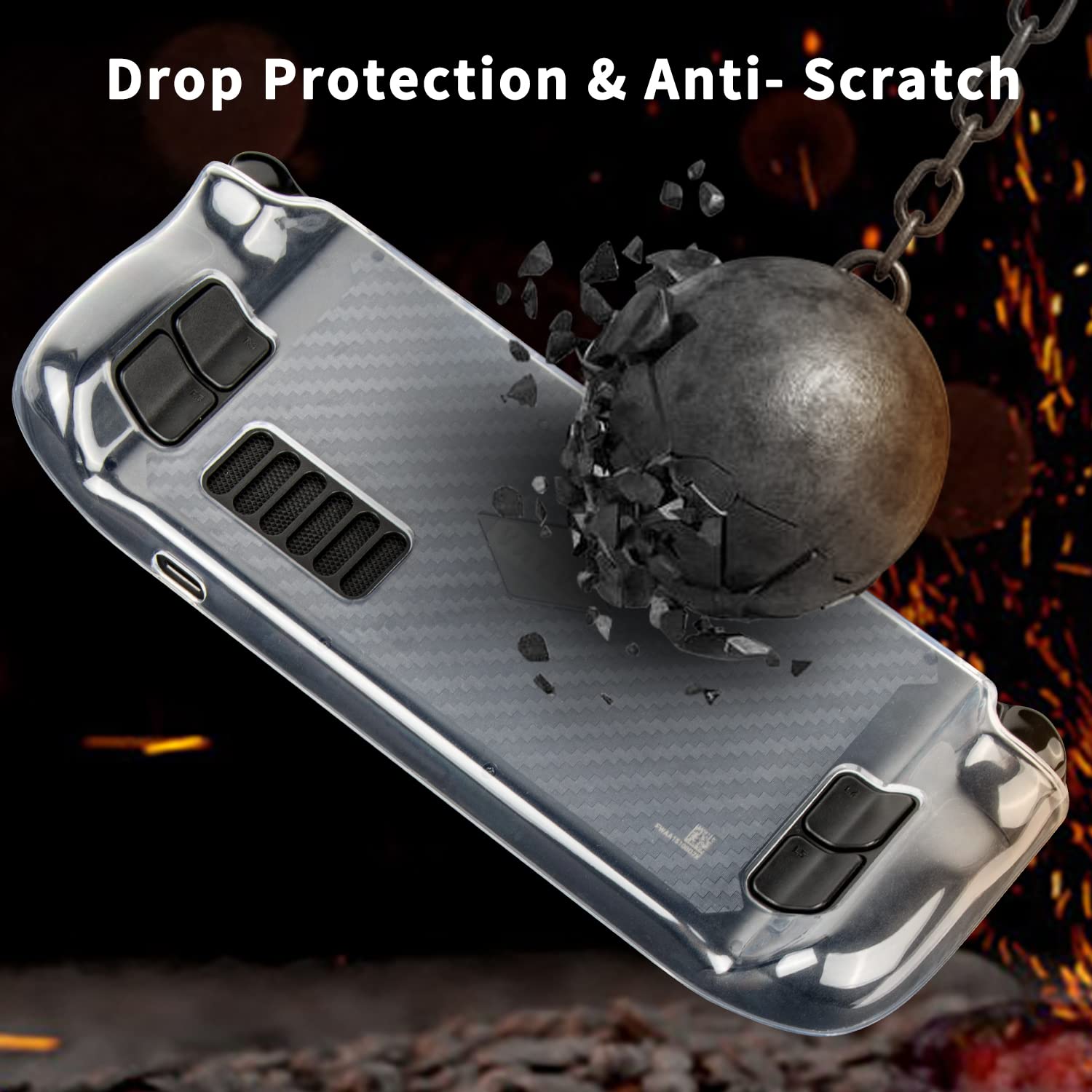 Mviioe Protective Case Compatible for Steam Deck
