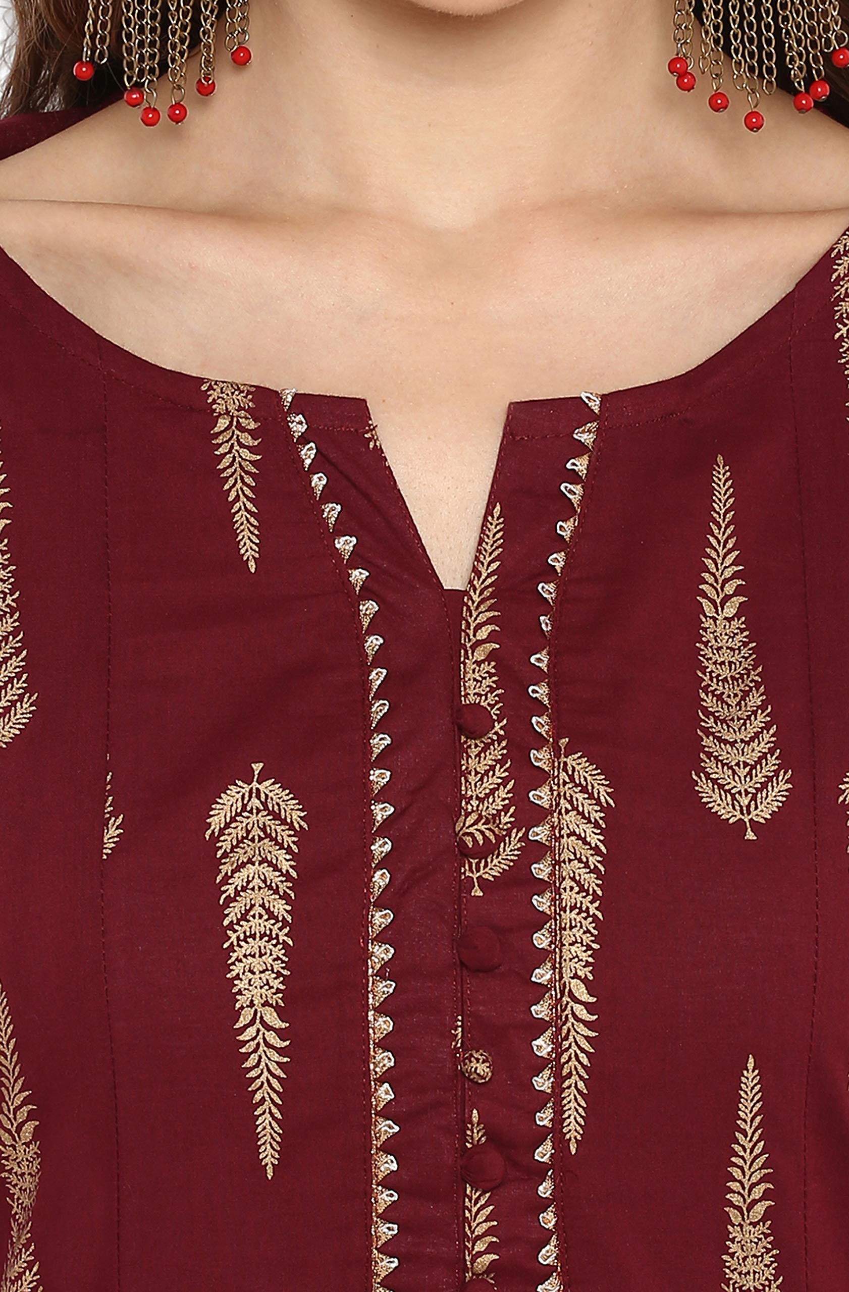 Janasya Indian Women's Tunic Tops Cotton Kurti for Women