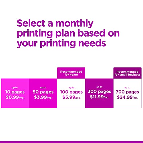 HP DeskJet 3755 Compact All-in-One Wireless Monochrome Printer - Seagrass Accent (J9V92A) and Instant Ink $5 Prepaid Code