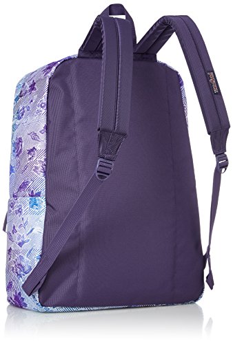 JanSport Black Label Superbreak Backpack - Classic, Ultralight (Striped Floral)