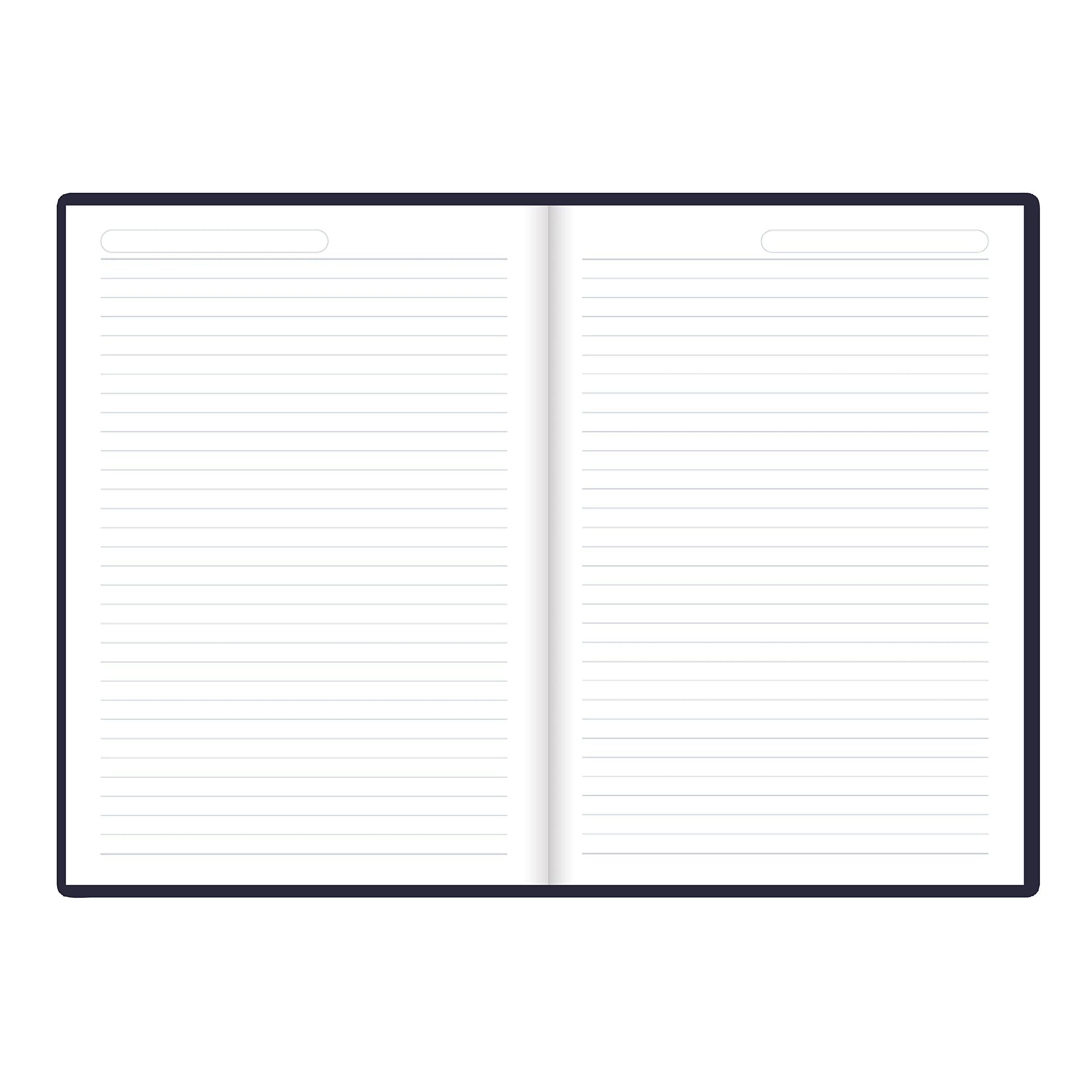 Letts of London Woodland Weekly Planner, 12 Months, January to December, 2024, A5 Size, 8.25" x 5.875", Multilingual, Navy (C082165-24)