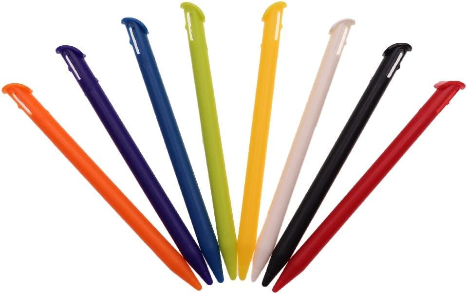 Plastic Touch Screen Stylus Pen for New 3DS XL New 3DS LL Replacement (Yellow)