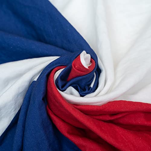 TWIG & BALE Texas Lone Star State Flag Muslin Baby Blanket