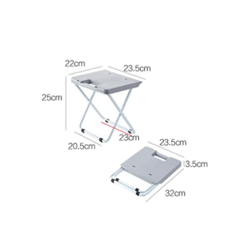 LMMDDP Portable Folding Step Stool Vocation Casual Chair for Parties Outdoor Beach Fishing Camping BBQ Office Home