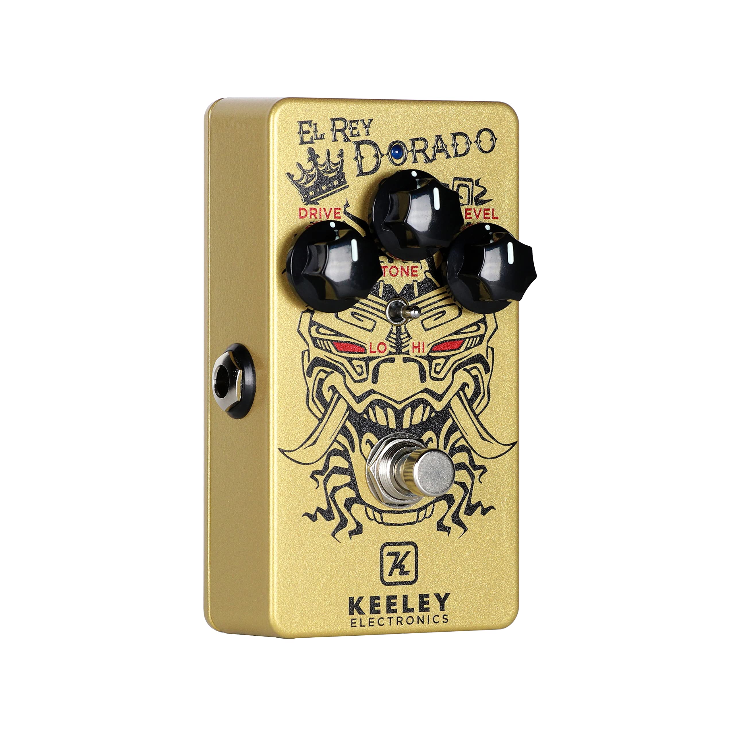 Keeley El Rey Dorado Overdrive Pedal, Gold (KElrey)