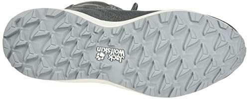 Jack Wolfskin Women's Nevada Texapore High Hiking Shoe Boot, Dark Grey/Light Grey, 9.5